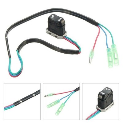 Tilt Switch Power Trim Electric Fittings Plastic Practical 703-82563-01 ...