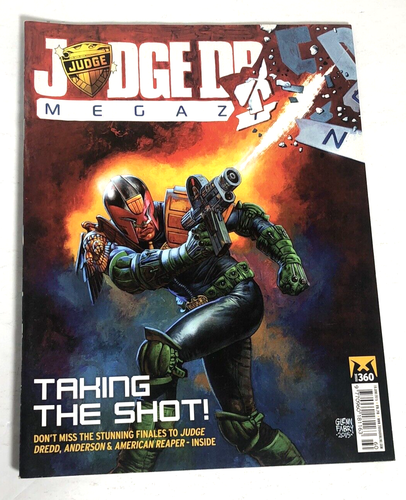 Judge Dredd Megazine 360 Taking The Shot! JUNE 2015 UK Version Comics ...