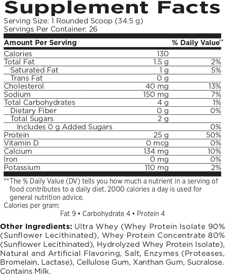 MRI Performance Ultra Whey Protein Lean Muscle Recovery Whey Isolate 2 ...
