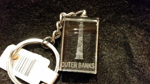NEW!! OUTER BANKS LASER ETCHED LIGHTHOUSE KEYCHAIN BOXED | eBay