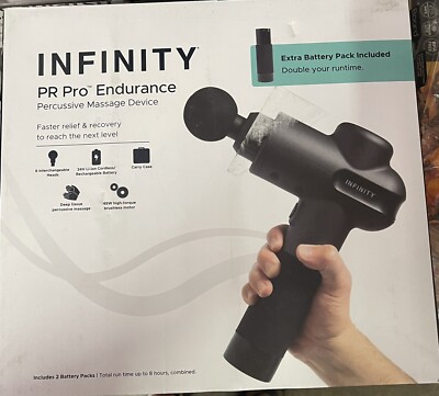 Infinity "PR Pro Endurance" Percussion Massage Device (Black) | eBay