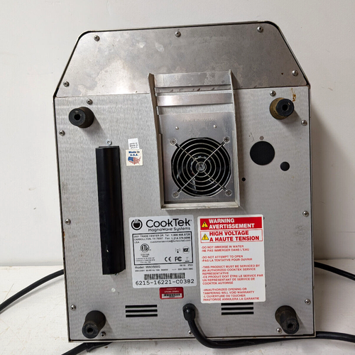 CookTek MW3500G Countertop Recessed Glass-Ceramic Wok Induction Range ...