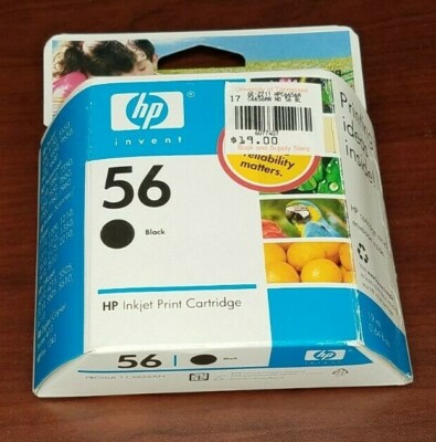 HP 56 Black Ink (C6656AN) | eBay