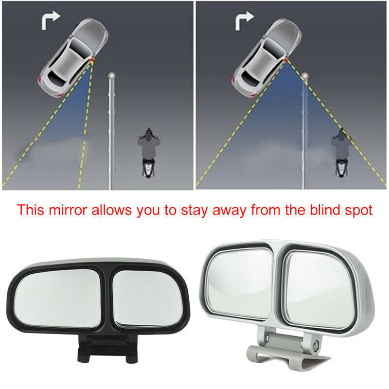 Left Right Side Rear View Blind Spot Auxiliary Assisted Mirror For ...