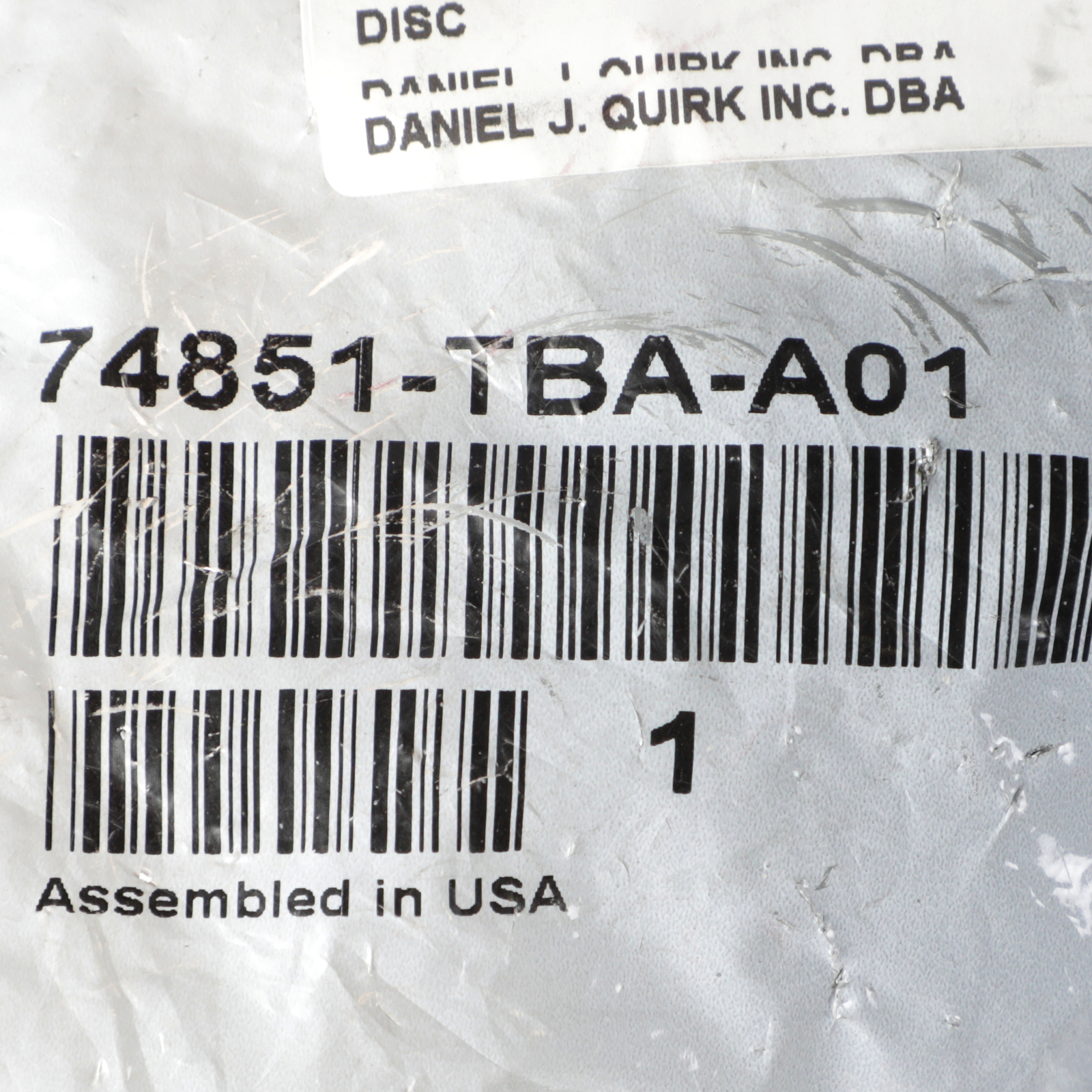 Genuine Acura Lock Assembly Trunk 74851-TBA-A01 for sale online | eBay