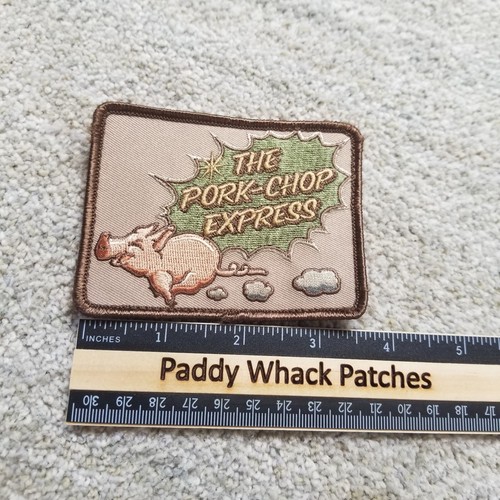 The Pork Chop Express Patch Hook & Loop Back Morale Big Trouble In ...