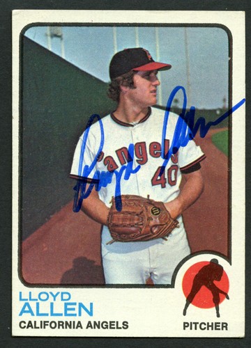 Lloyd Allen #267 signed autograph auto 1973 Topps Baseball Trading Card ...