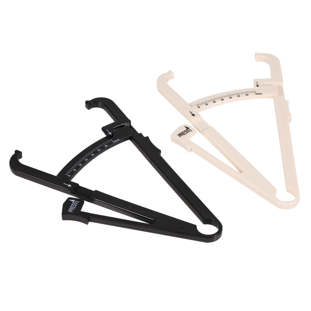New Body Fat Caliper Skin Fold Accurate Measurement Tester Slim ...