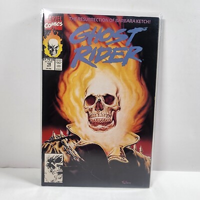 Ghost Rider #18 The Resurrection Of Barbara Ketch! (October 1991 ...