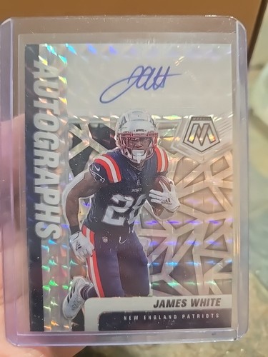 2021 Panini Mosaic Autographs Mosaic James White #A-JAW (AU) | eBay