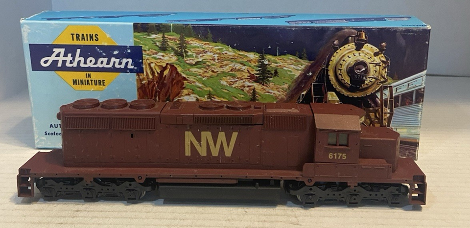 Athearn HO Scale NW Norfolk Western SD40-2 Diesel Locomotive # 6175 ...