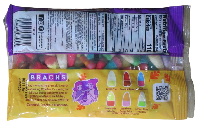 Brachs Fall Festival Candy Corn - Caramel Apple Cotton Candy Lemonade ...
