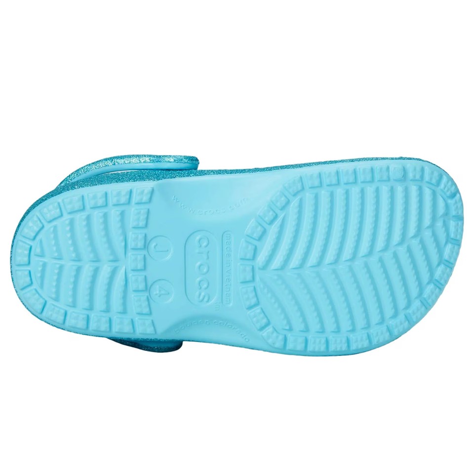 Crocs Classic Glitter Clogs Tinted Glass 210985-4WD Toddler Size 10C ...