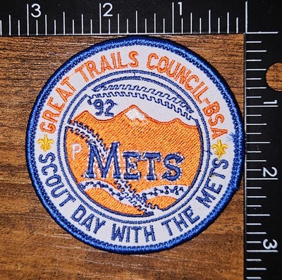 Great Trails Council Scout Day With The New York Mets 1992 BSA Baseball ...