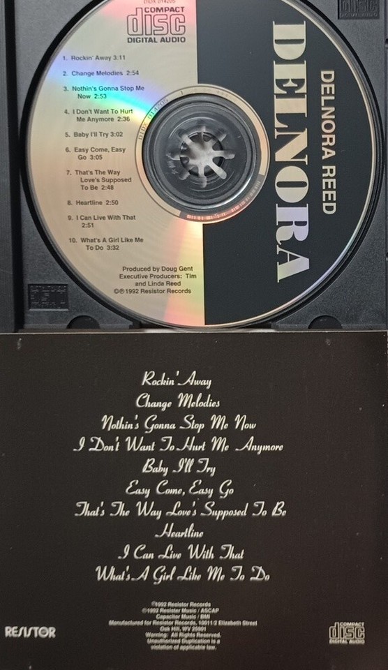 DELNORA REED CD Delnora 1992 Rockin' Away HEARTLINE Easy Come / Go | eBay