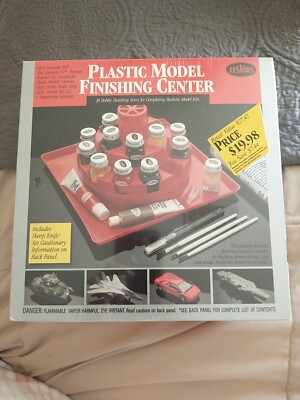 Testors Plastic Model Finishing Center Kit 9172 1990 The Testor Corp ...