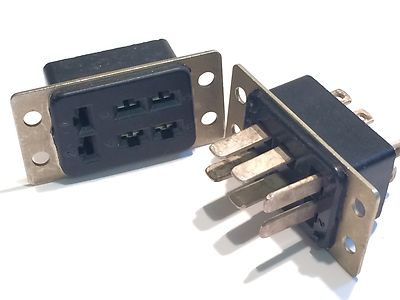6 WAY PLUG & SOCKET PAIR MULTI WAY CONNECTORS PLESSEY JONES fba15d ...