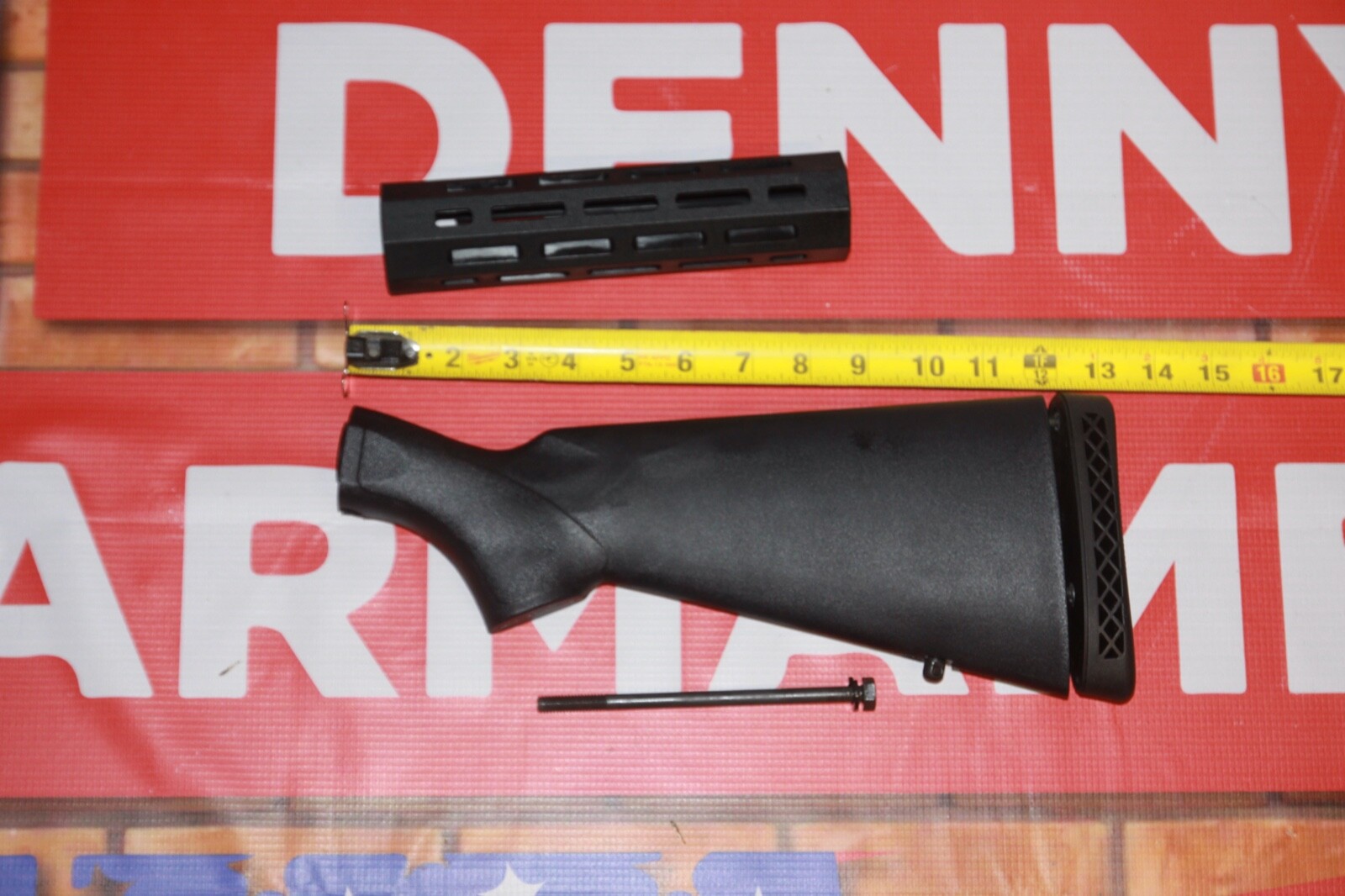 Mossberg 590A1 500 590 Black Polymer Stock And M Lock Forend Set 12 ...