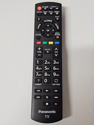GENUINE PANASONIC N2QAYB000830 LED TV REMOTE CONTROL THLR32E6 TXL24XW6 ...