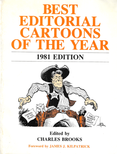 BEST EDITORIAL CARTOONS OF THE YEAR: 1981, ed. by Charles Brooks | eBay