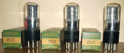 25Z5 TUBE - LOT OF (3) NOS VINTAGE TUBES - UNTESTED - NOS IN BOXES | eBay