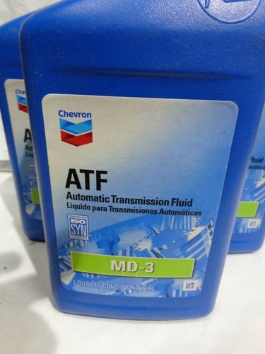 5 Quarts ,Chevron ATF MD-3 Transmission Fluid, Dexron lll-H, Mercon ...