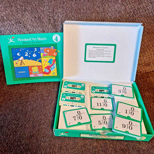 Hooked on Math Master the Facts Level 4 Division Homeschool Parent ...