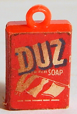 VINTAGE DUZ SOAP GUMBALL CHARM ADVERTISING PRODUCT | eBay