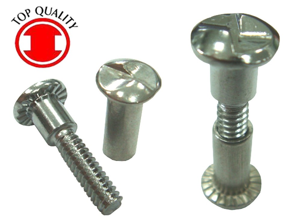 One Way Sex Bolt #10-24, Nut 1/2" & Screw 1/2” (SS18-8) - 10sets | eBay