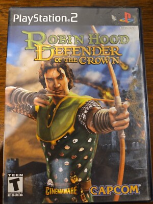 Robin Hood Defender of the Crown PS2 PlayStation 2 - Game & Case ...