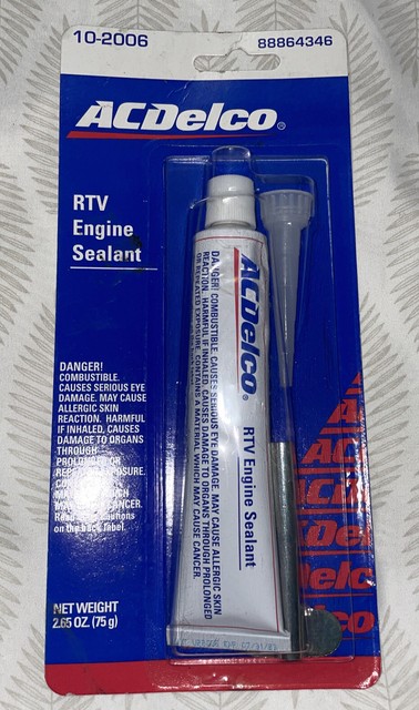 ACDelco 1052943 X2 GM Gasket Maker and 88864346 10-2006 X3 Tubes Engine ...