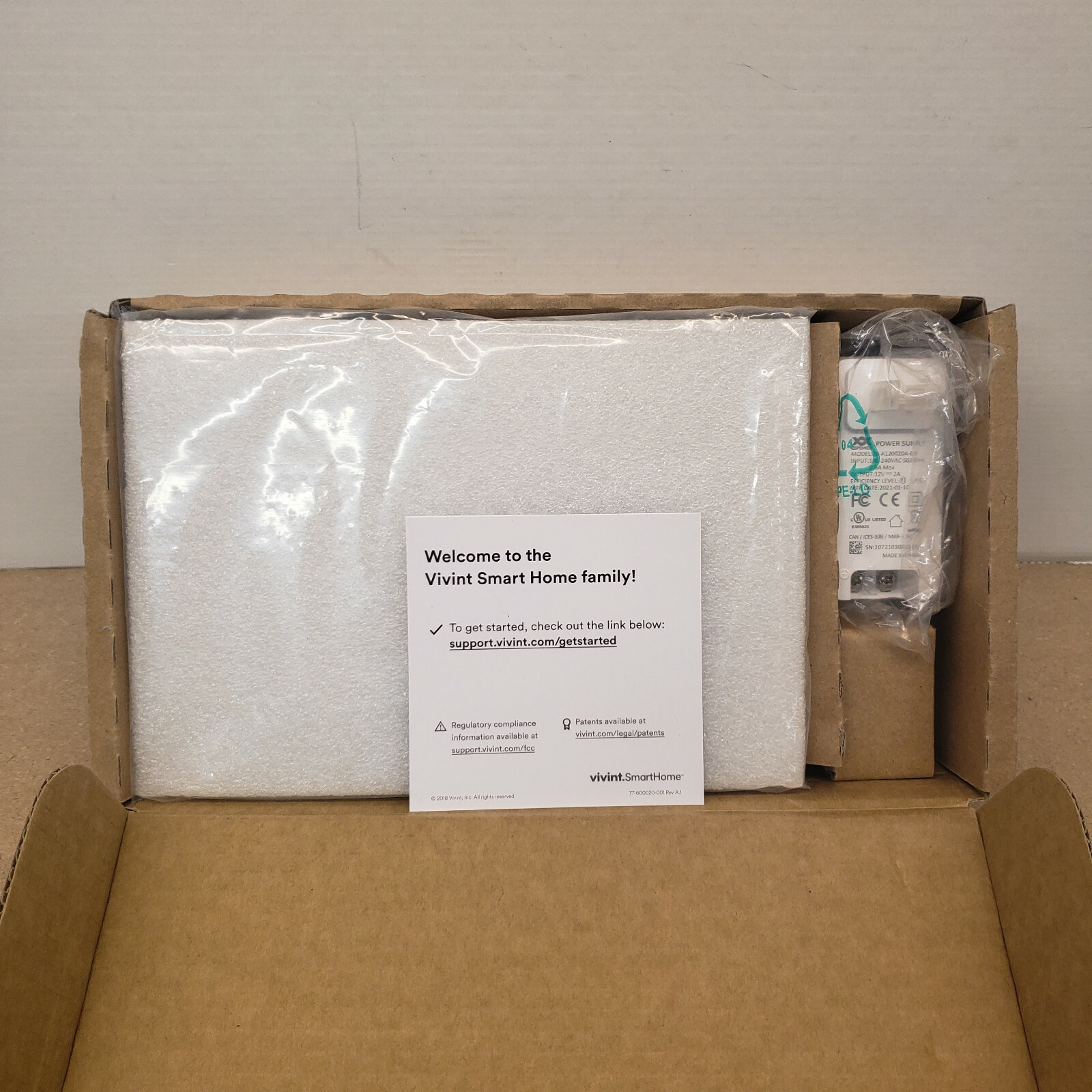 Vivint Smart Home Hub v2 Touchscreen Home Automation Control Panel VS ...
