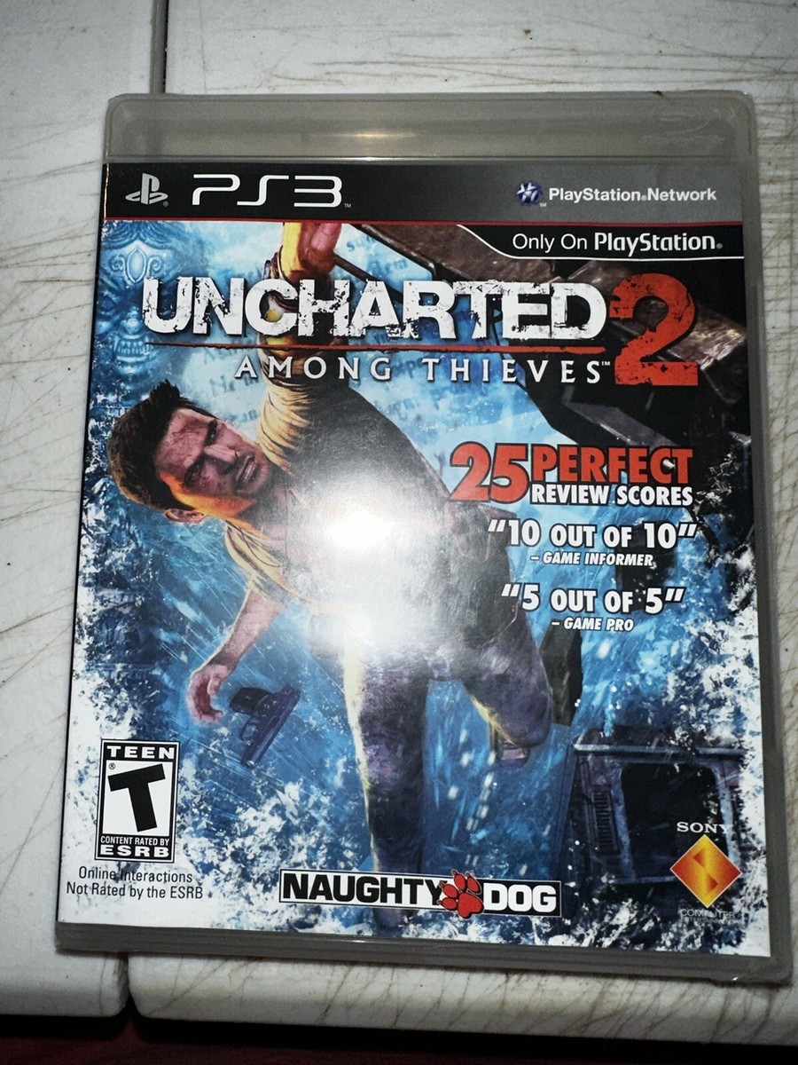 Uncharted 2 Among Thieves Cover. Uncharted 2 Among Thieves Sony PS3