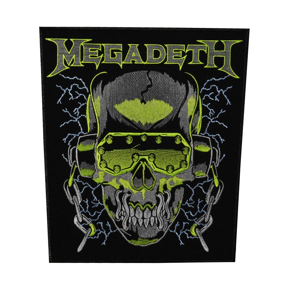 Megadeth Sew-on Back Patch | Skull American Thrash Heavy Speed Metal ...