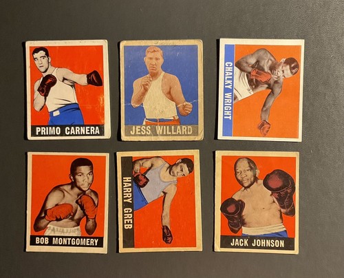 1948 Leaf Boxing Lot #17,20,44,57,69,90 Lower Grade | eBay