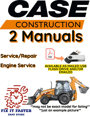 CASE 570NXT LOADER BACKHOE MANUAL SERVICE ENGINE REPAIR SHOP PDF USB | eBay