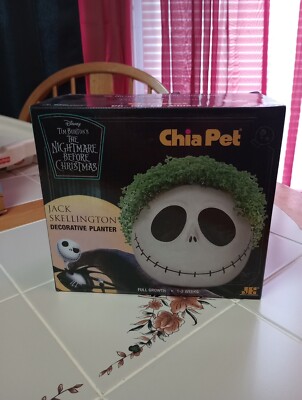 Tim Burton The Nightmare Before Christmas Chia PET Jack Skellington Nwt ...