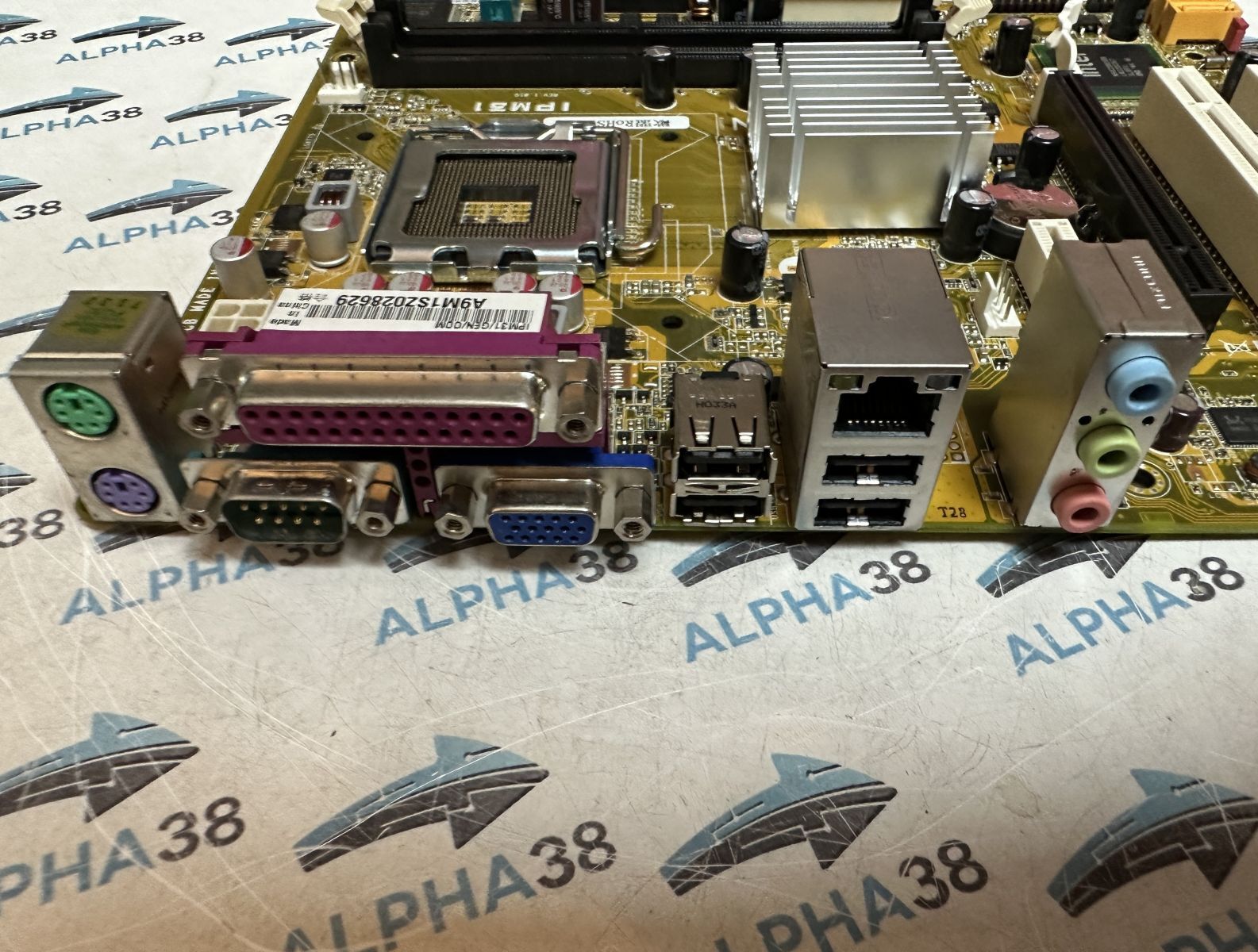 Pegatron IPM31 Intel G31 2x DDR2 Ram Sockel 775 Micro ATX Desktop PC ...