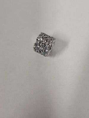 AUTHENTIC PANDORA CLEAR SPARKLE CHARM #798487C01 | eBay