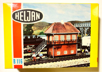 NOS Vintage Heljan HO Scale Block Cabin Kit B116 | eBay