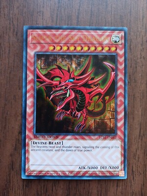"Spiral" Slifer the Sky Dragon LC01-EN002 - NM - Sun Bleached - Studio ...