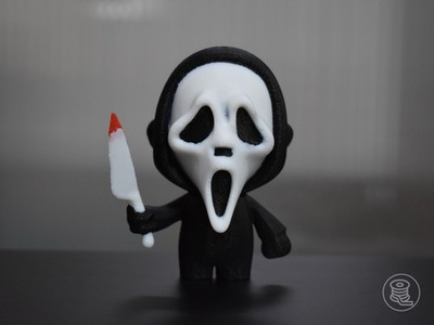 Scream Baby Ghost Face Figure Custom 3d Printed | eBay