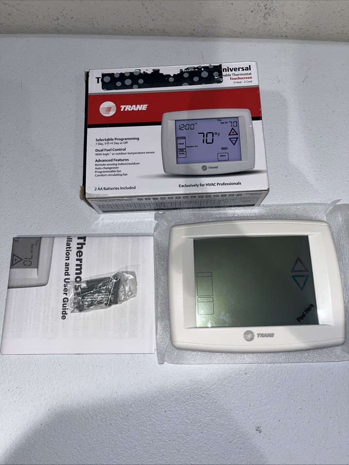 Trane Universal Programmable Thermostat 300 Series TCONT302AS42DA | eBay