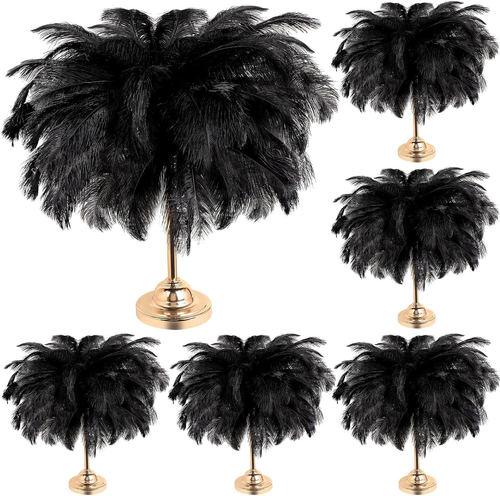 150 Pcs Natural Ostrich Feathers Bulk 12-14 Inch (30-35 Cm) Ostrich ...