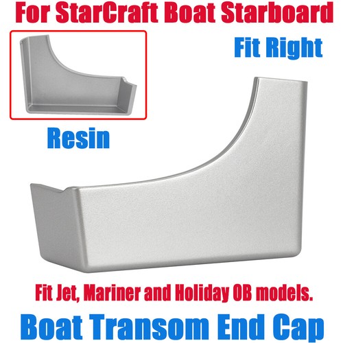 For StarCraft Boat Starboard Boat Transom End Cap Fit Mariner&Holiday ...