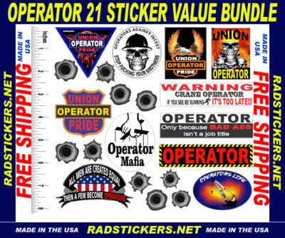 Hard Hats - Union Hard Hat Stickers