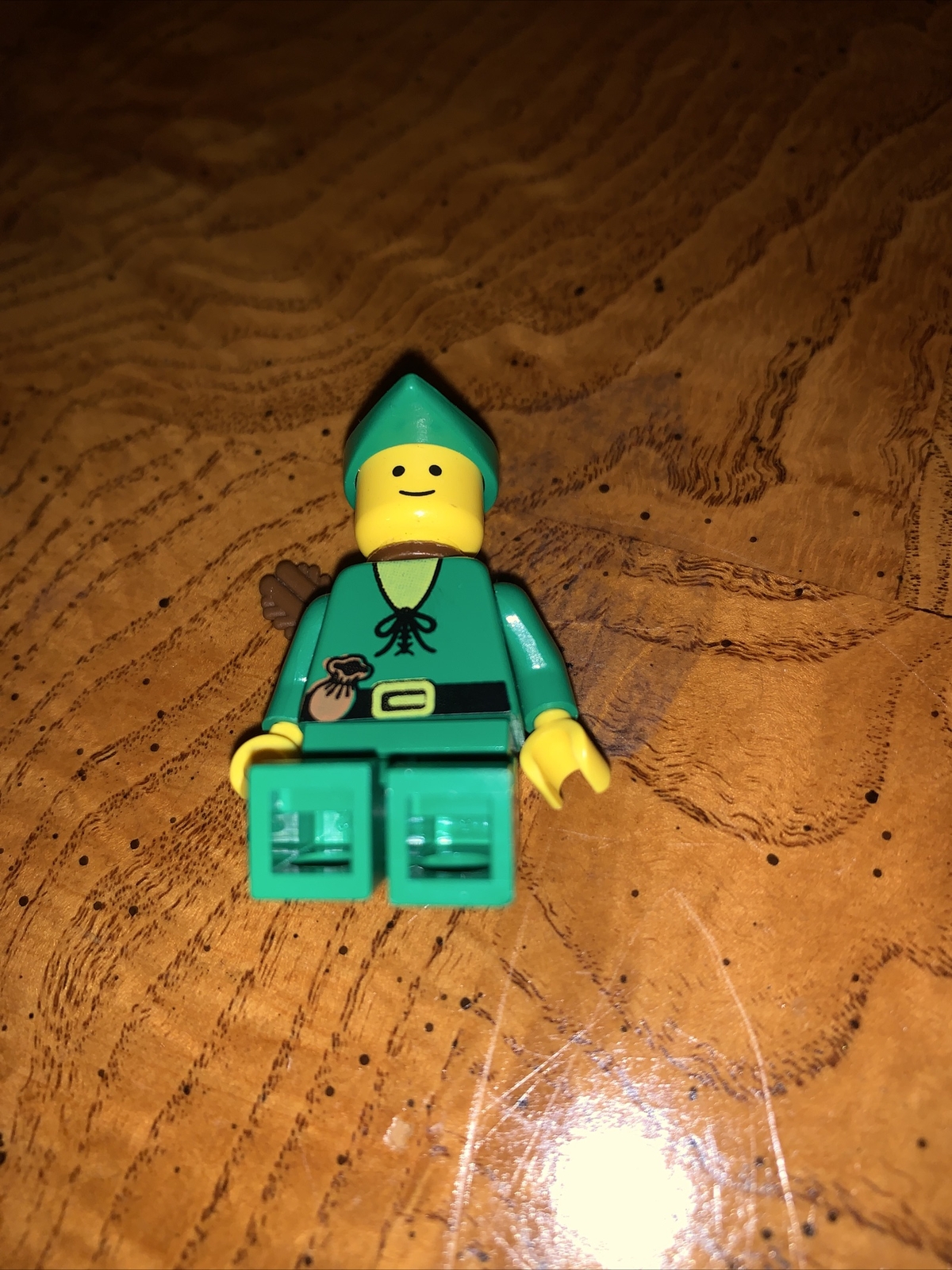 Vintage ROBIN HOOD LEGO Minifigure WOODSMAN With QUIVER Green Hat EUC ...