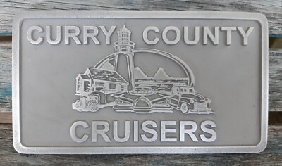 Curry County Cruisers Vintage Original Hot Rod Car Club Plaque Cast Alm ...
