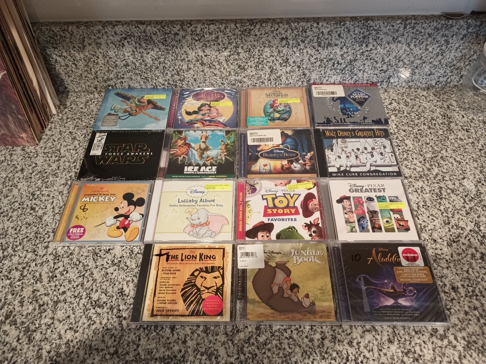 Disney Movie Soundtracks CD Lot Of 15 New | eBay