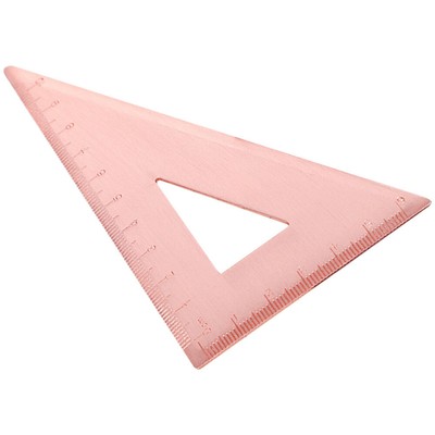 Copper Ruler Stationery Office Student Drafting Triangle Architect ...